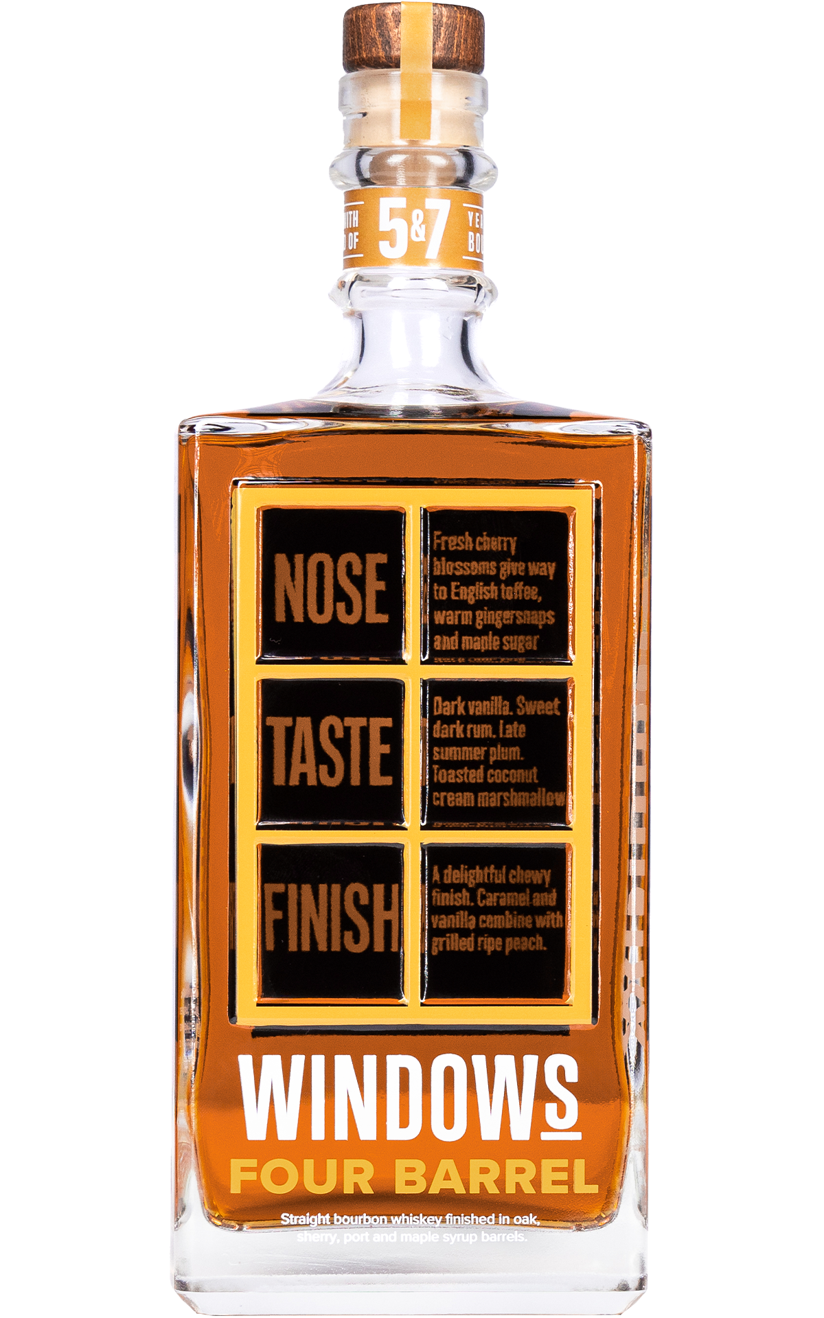 Four Barrel Blended Bourbon - Windows Distillery